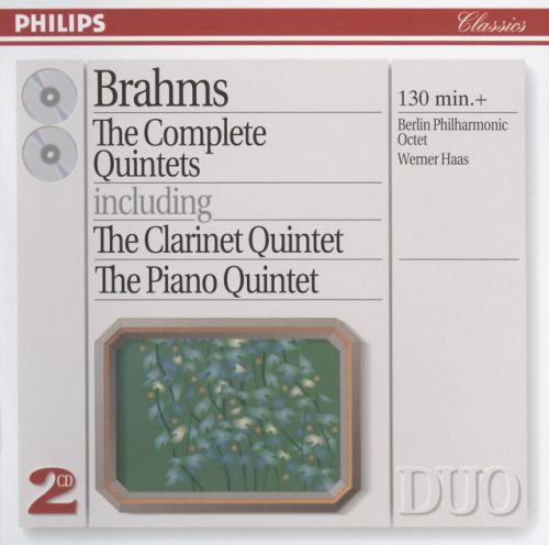 Johannes Brahms (1833-1897): Complete Chamber Music (CD 5 de 11) – Clarinet Quintet in B minor ...