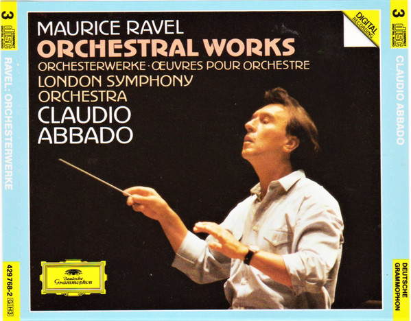 Maurice Ravel (1875-1937): Complete Orchestral Works (3 CDs) (Abbado) – P.Q.P. Bach