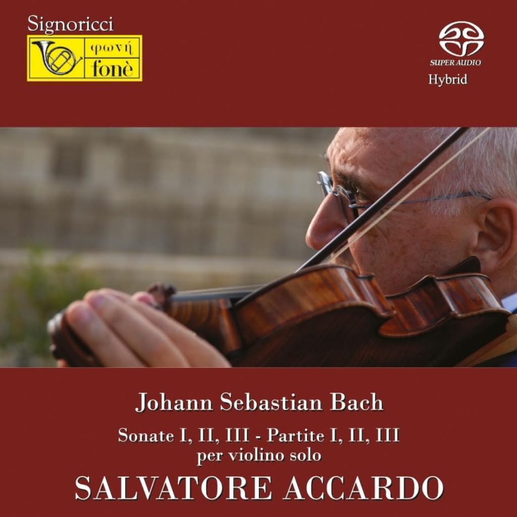 Johann Sebastian Bach (1685-1750) – Sonatas & Partitas – Salvatore Accardo – P.Q.P. Bach