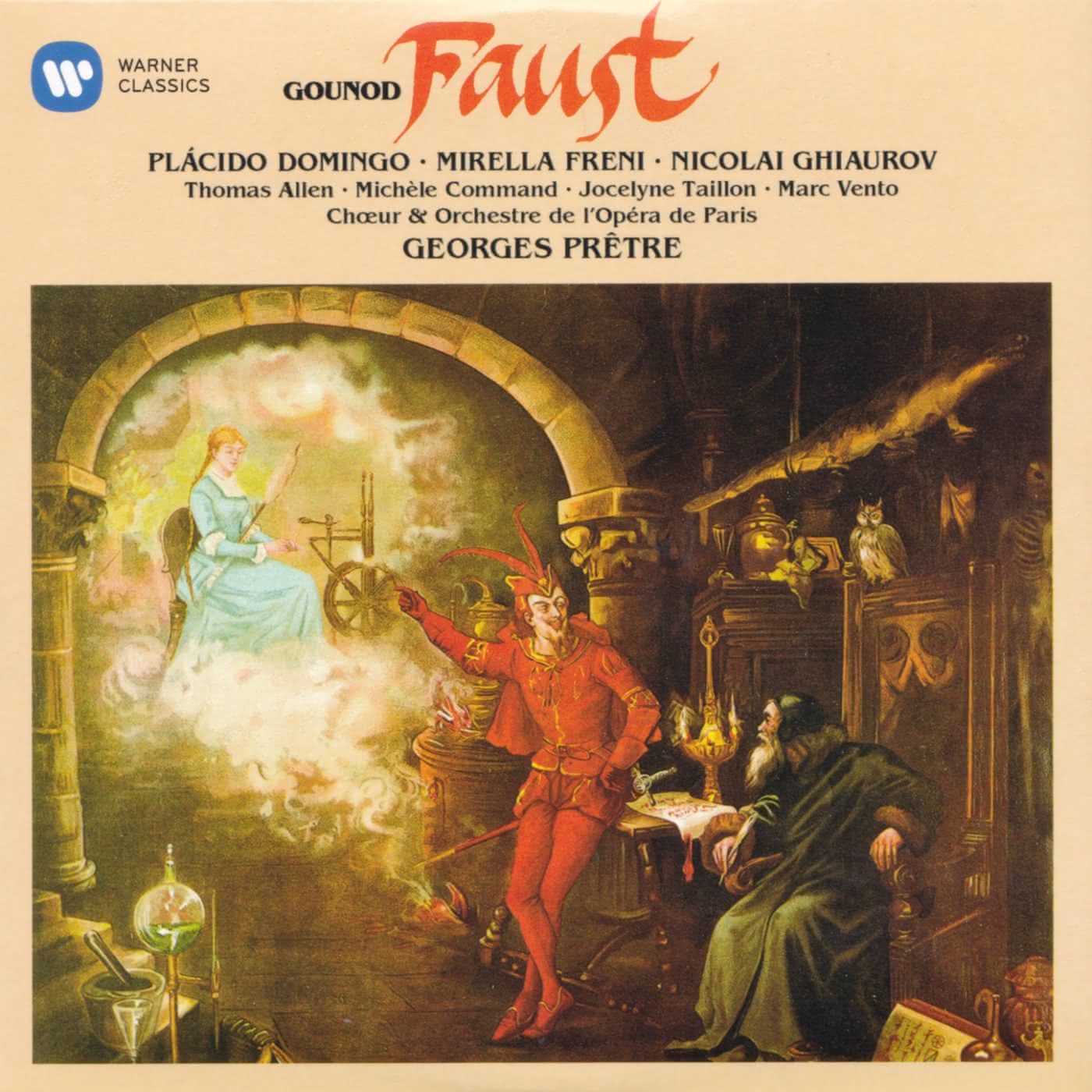 Charles Gounod (1818-1893): Faust – Placido Domingo, Mirella Freni ...