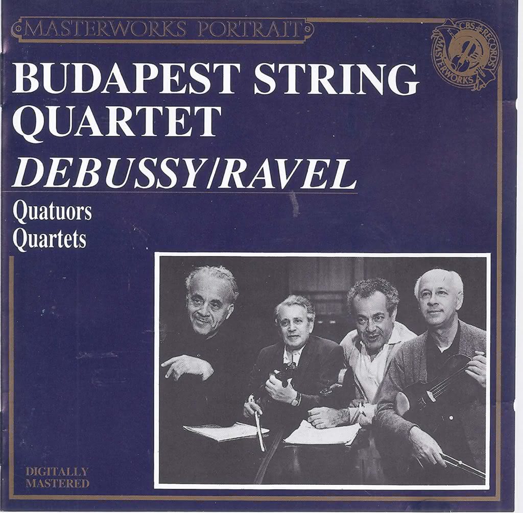 Debussy / Ravel / Fauré: Quartetos de Cordas // Quartetos Ébène & Budapest – P.Q.P. Bach