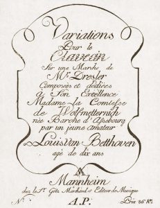 BTHVN250 – Ludwig van Beethoven (1770-1827) – Christian Gottlob Neefe ...