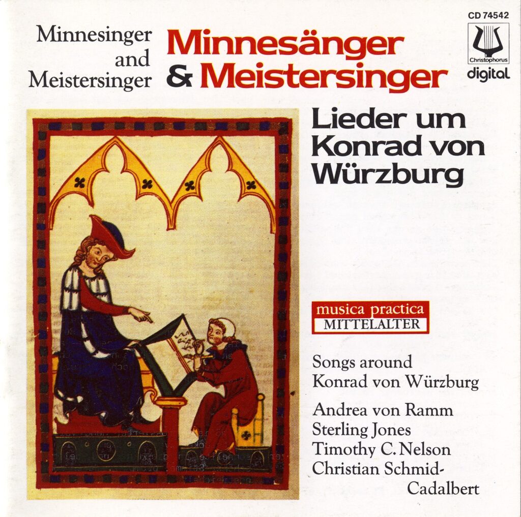 Konrad von Würzburg (c.1225-1287): Lieder (Andrea von Ramm) – P.Q.P. Bach