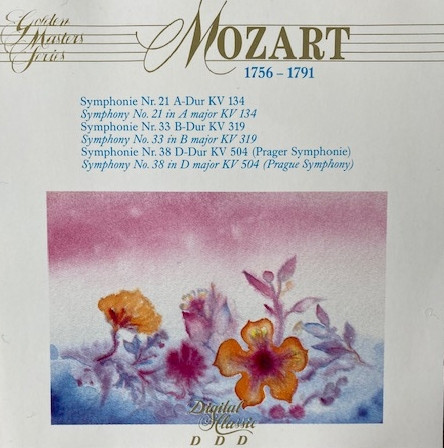 W. A. Mozart (1756-1791): Sinfonias Nº 21, 33 e 38 “Prague” (Lizzio ...